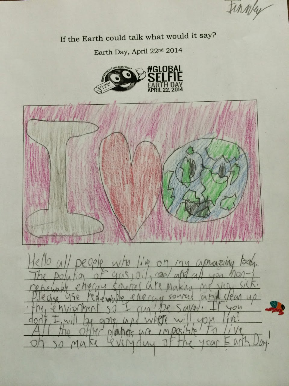 Mrs. Caluori's Classroom Blog: Earth Day - If the Earth could talk what ...
