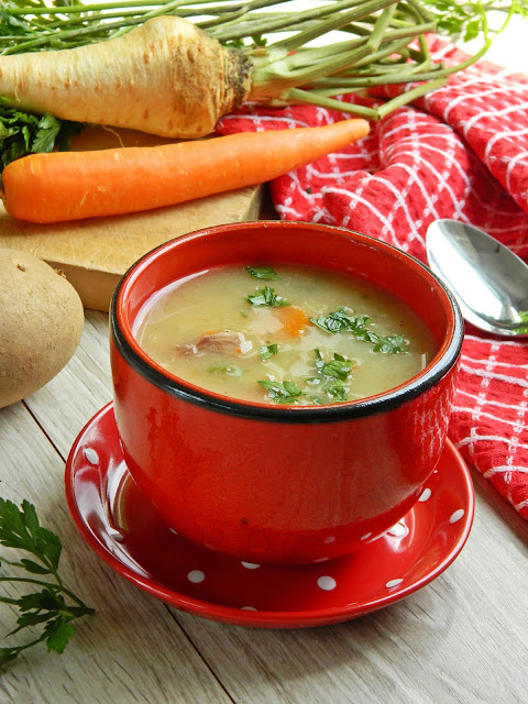 Pileća krem supa sa povrćem