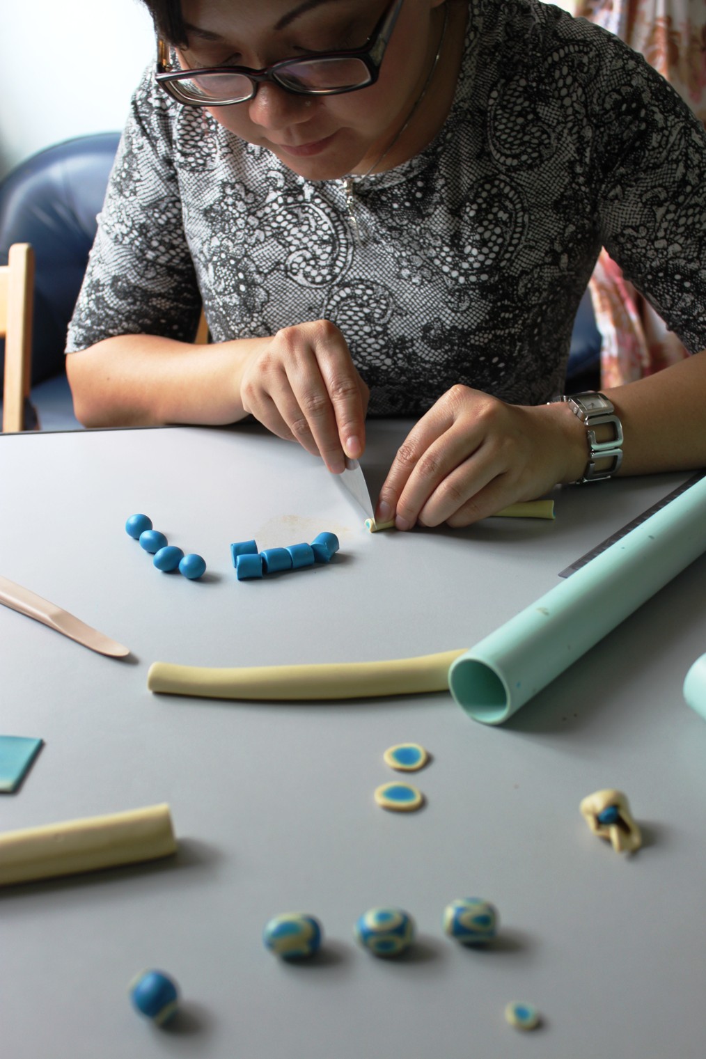 Dwen : The Cool Things I Love: FIMO Beads Making