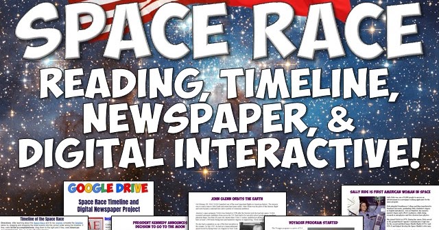 Students of History: Space Race Readings, Timeline, & Newspaper ...
