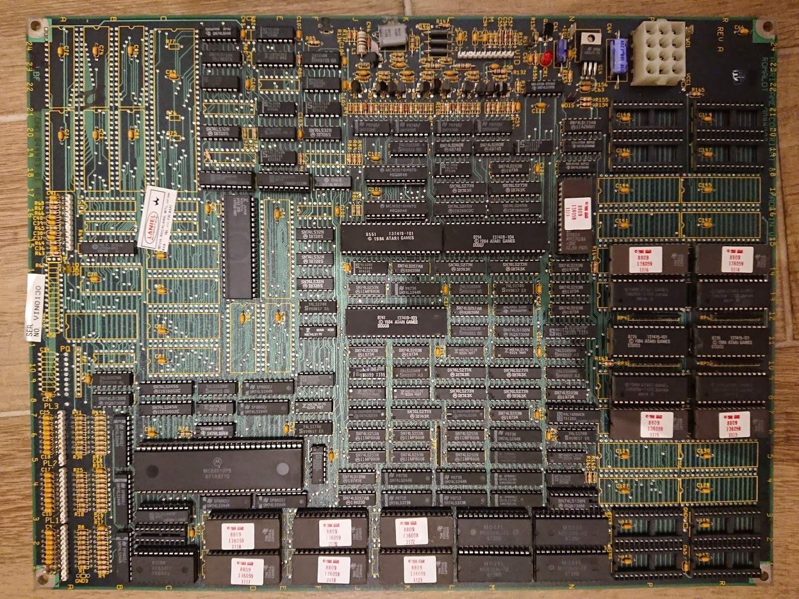 Arcade PCB Fever: Vindicators by Atari