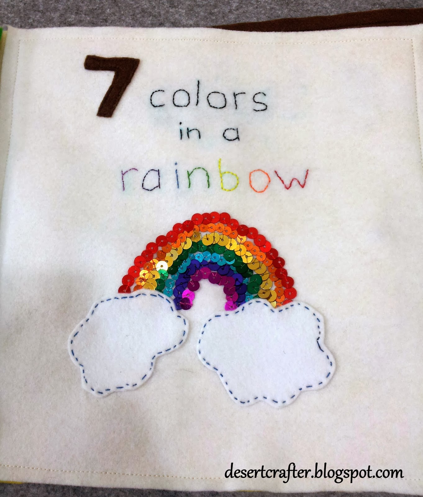 Desert Crafter: Felt Counting Book