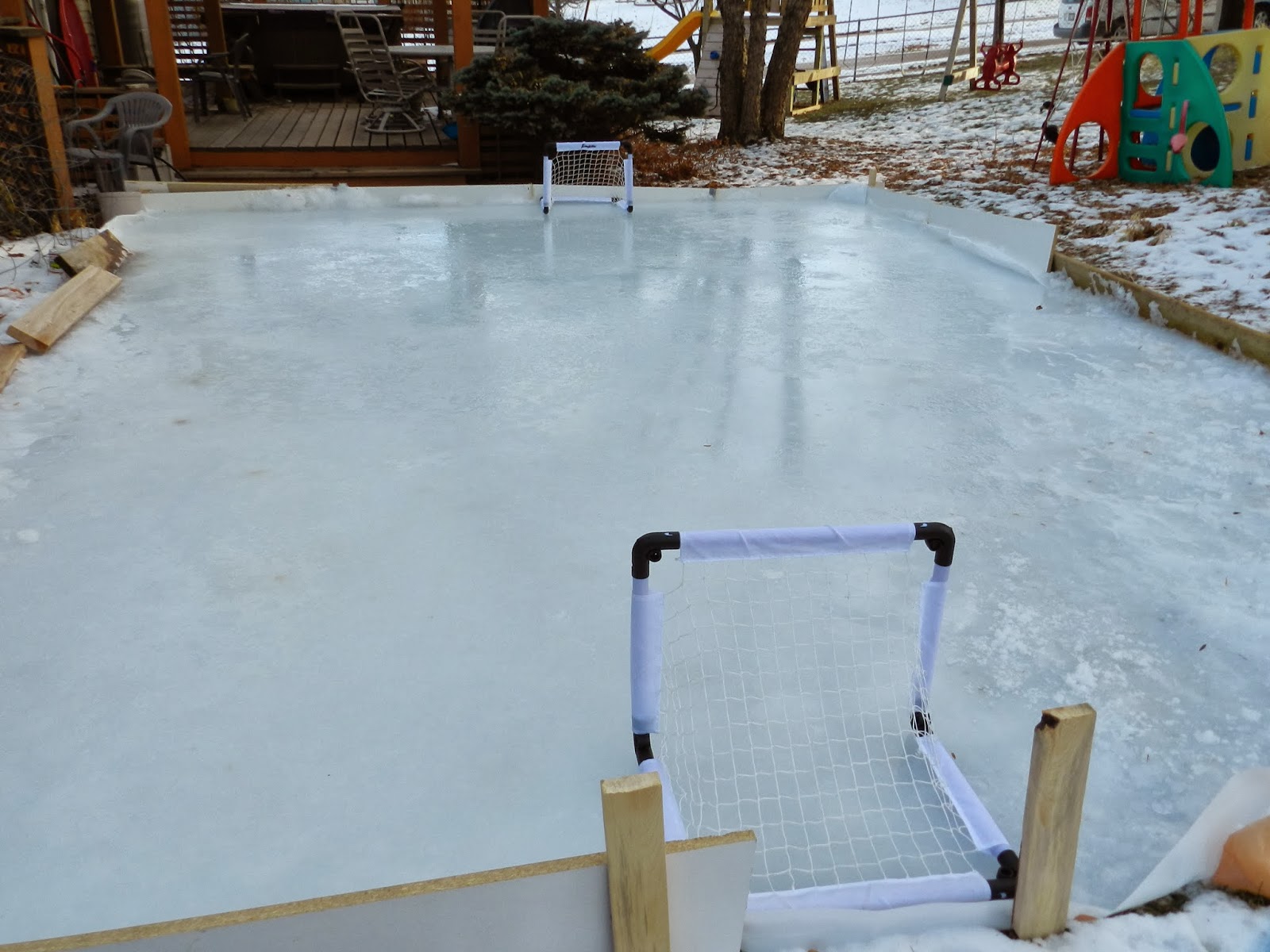 Husker Mike's Blasphemy: The Backyard Ice Rink Project - Part 1