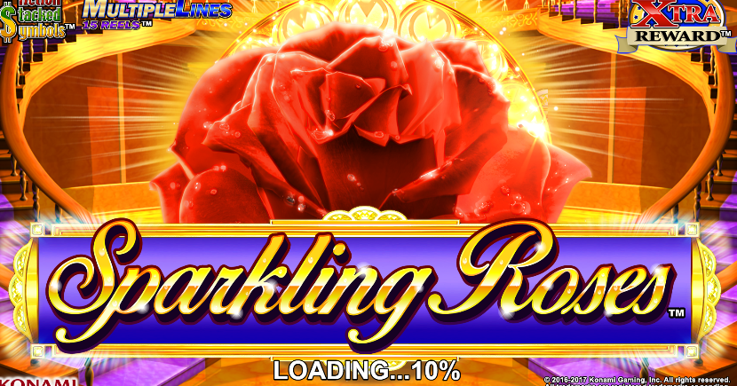 PLAY FOR FREE: SPARKLING ROSES KONAMI SLOT