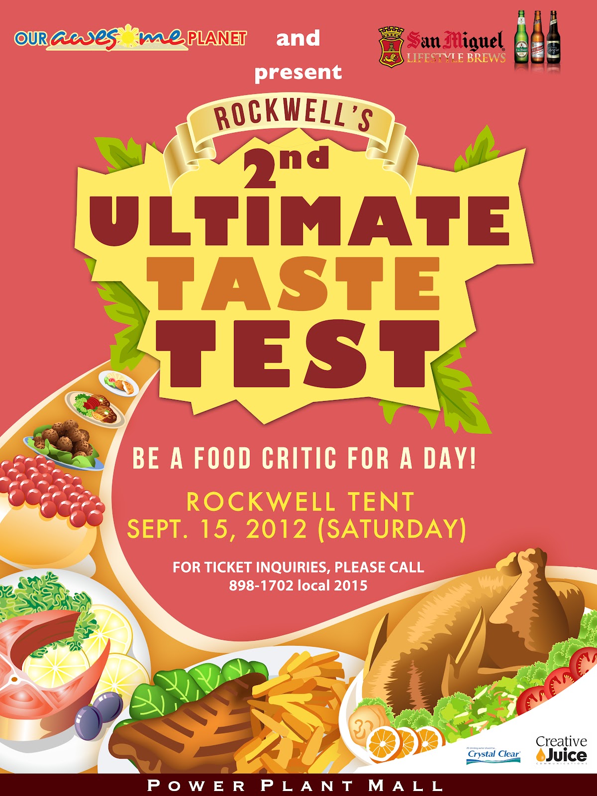 Get Ready for Rockwell's 2nd Ultimate Taste Test!