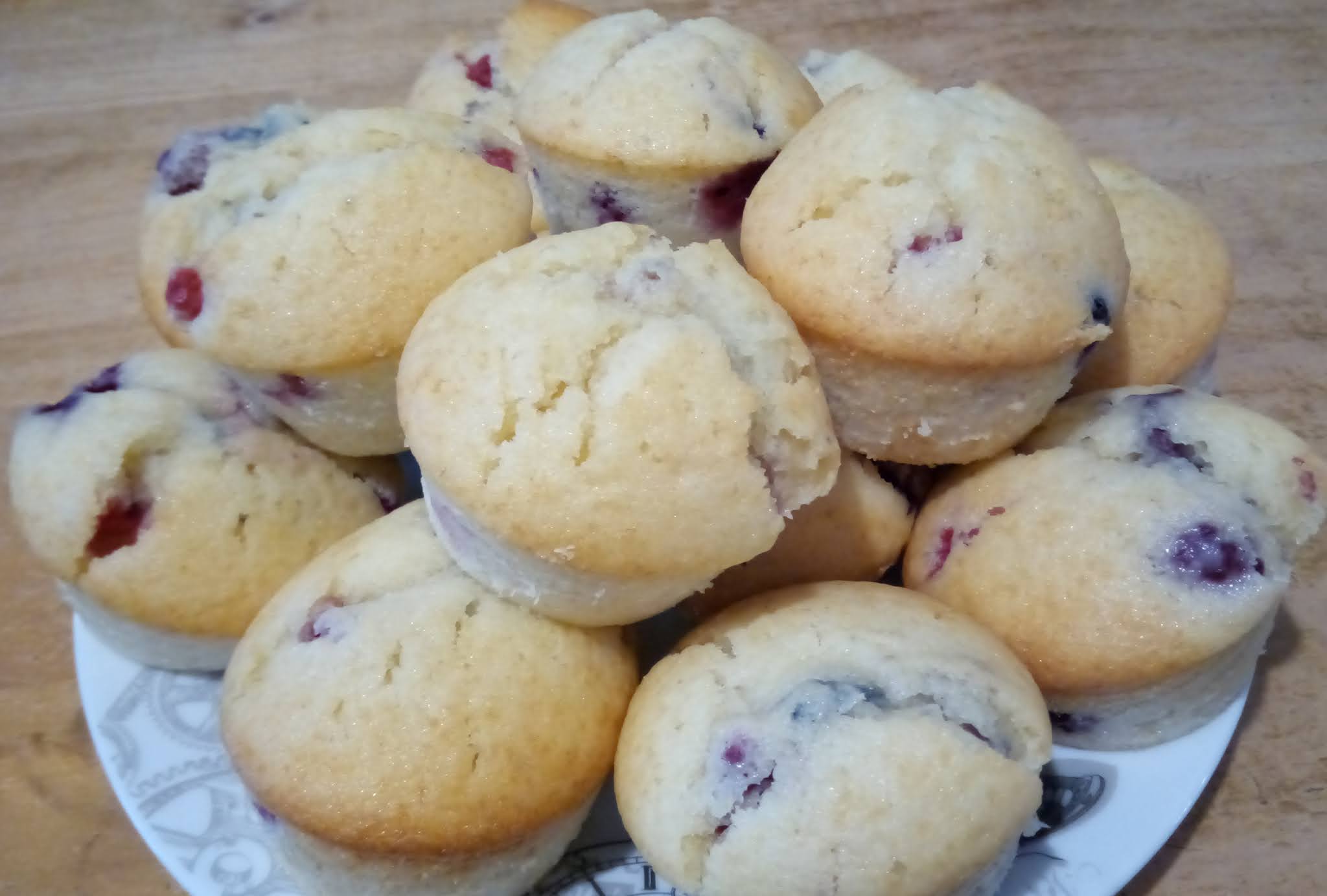 Ma cuisine pour tous: Les muffins aux fruits rouges