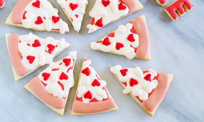 Take a Little Pizza My Heart ... Valentine Cookies | Bake at 350°
