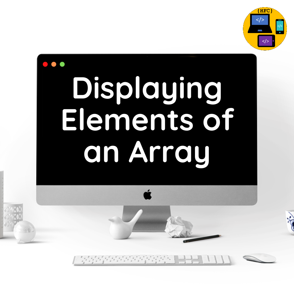 Print Array In C Arrays C