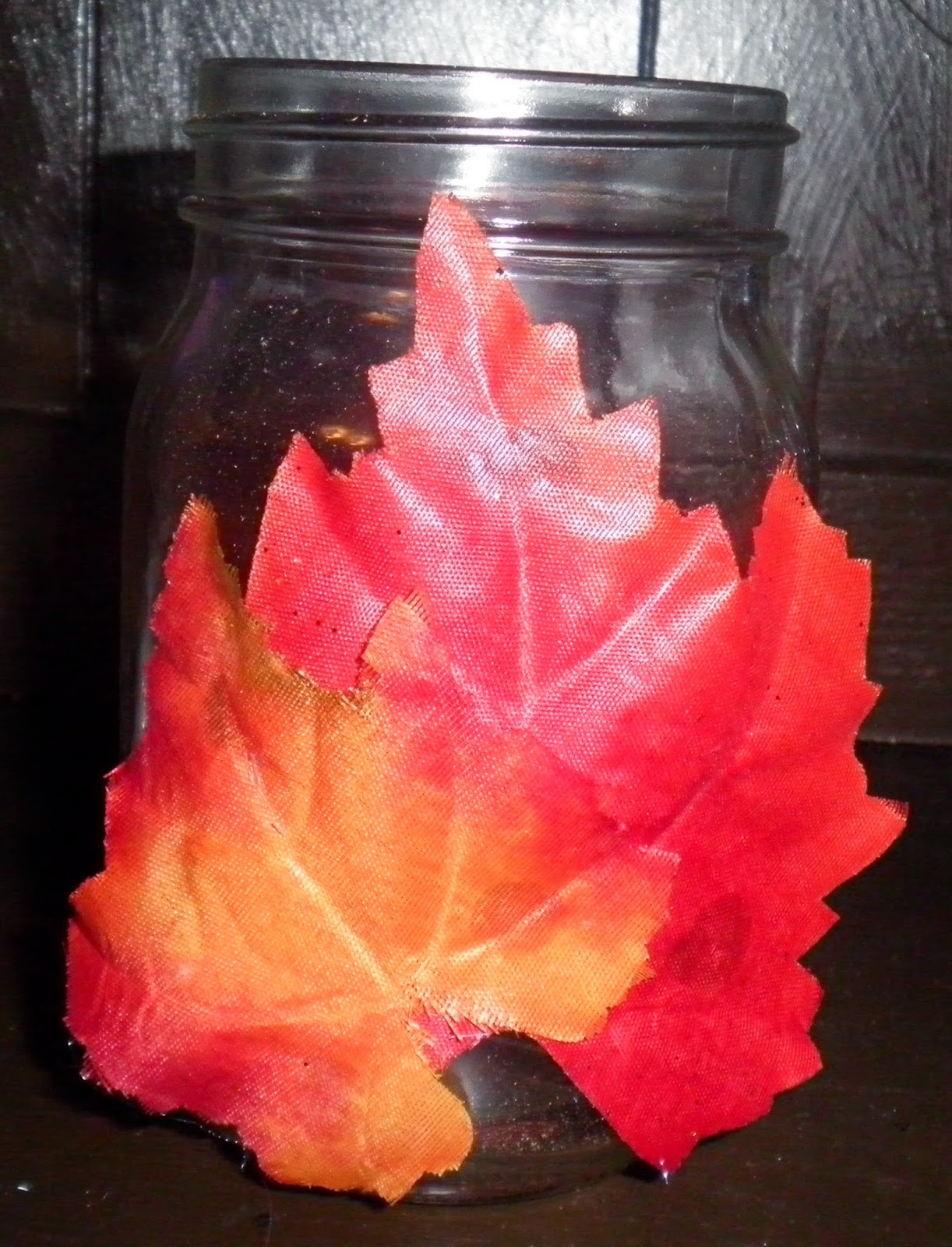 Thrifty Thursday: DIY- Decorative Fall Jars