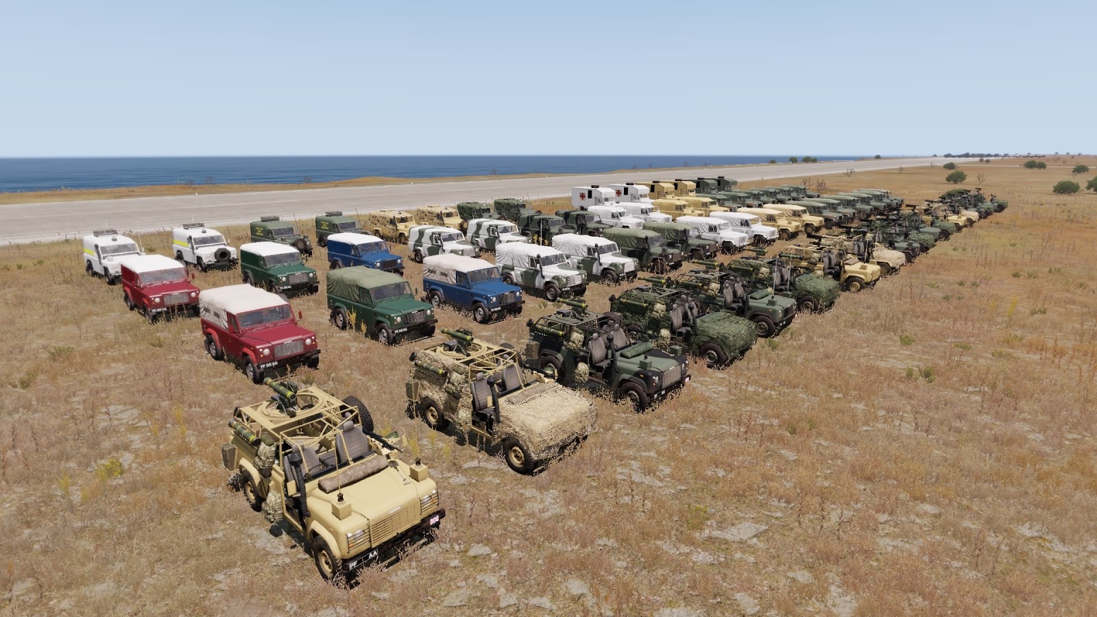 英軍車両を追加する Arma 3 用 3CB BAF Vehicles アドオンが v6.0 で Land Rover を | 弱者の日記 ...