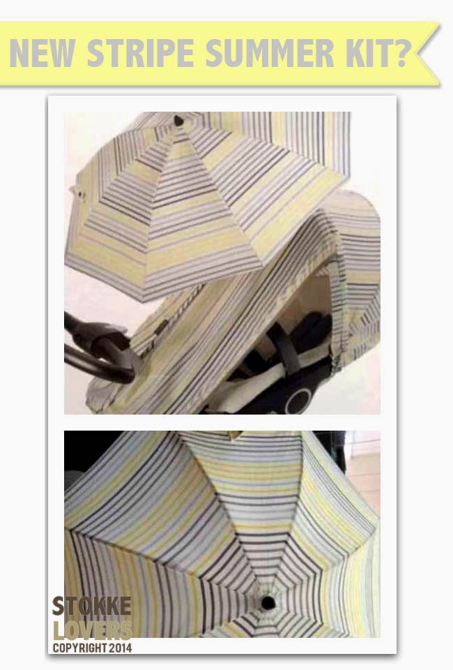 New Yellow Stripe Xplory Summer Kit