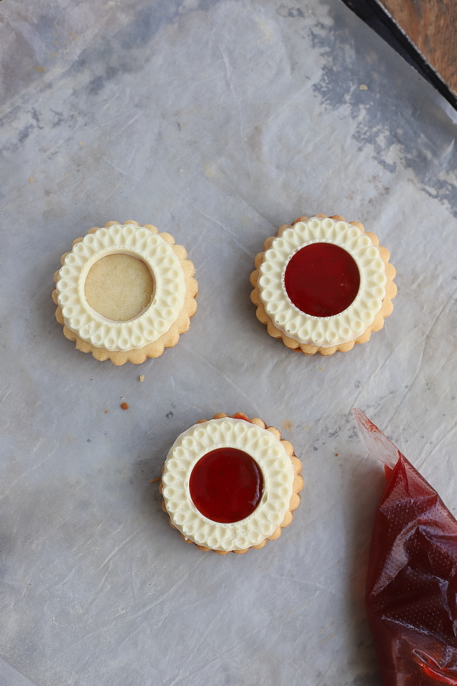 Sablé prestige chocolat confiture