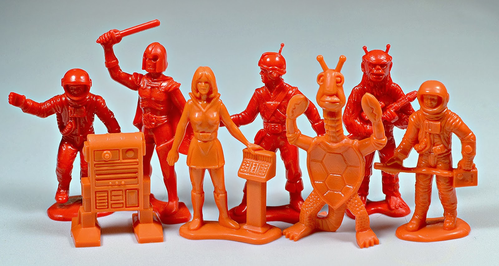 Little Weirdos: Mini figures and other monster toys: Galaxy Laser Team ...