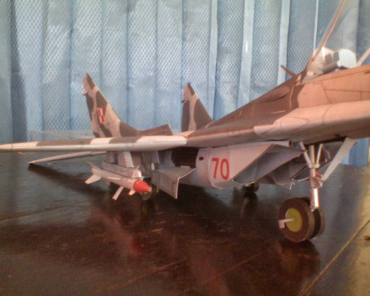 Papermodel Kapal Perang & Lain2: Papercraft MIG-29 Fulcrum