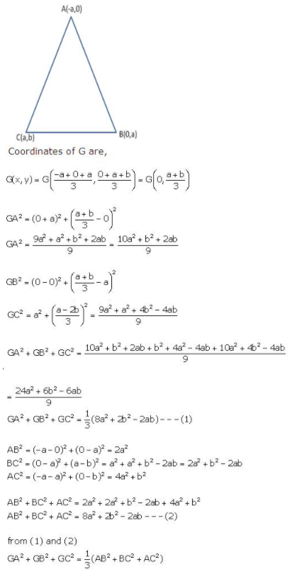 Frank Chapter 12 Distance and Section Formula Solutions Class 10 Maths