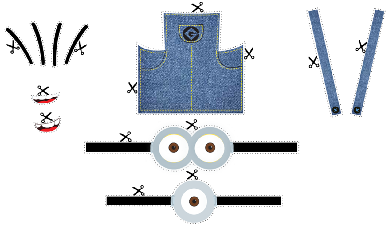 Professora Juce: 8 ideias de Minions para o Dia das Crianças! com MOLDE