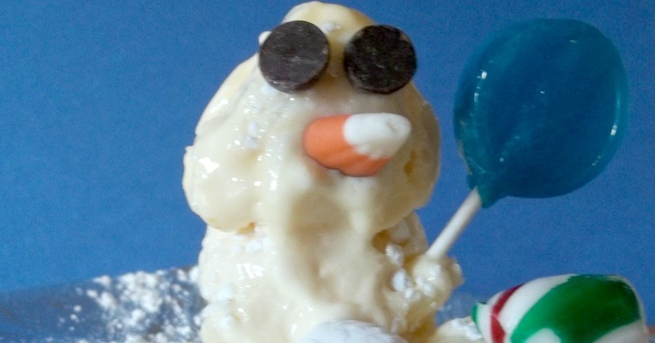 Kitchen Kids: Homemade Edible Snowballs Make an Ice Cream Snowman to ...