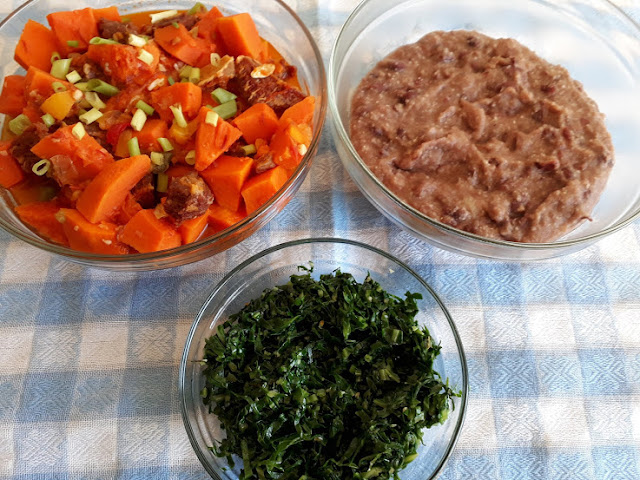 Piteisdadinha: CARNE SECA C/ABÓBORA, tutu e couve à mineira (sugestão p ...