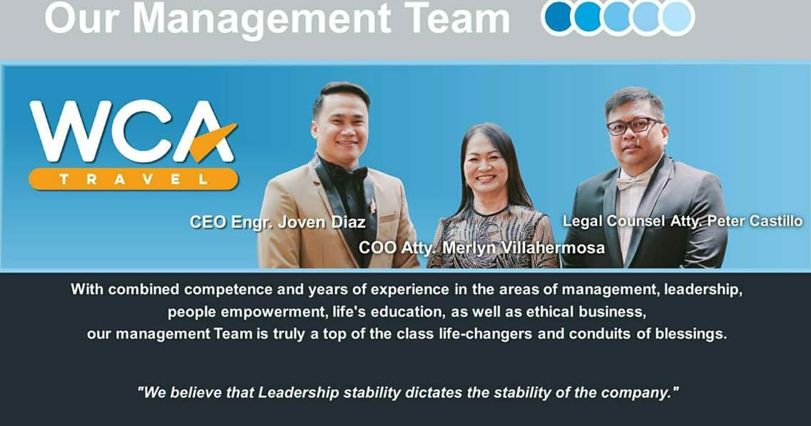 WCA MANAGEMENT TEAM