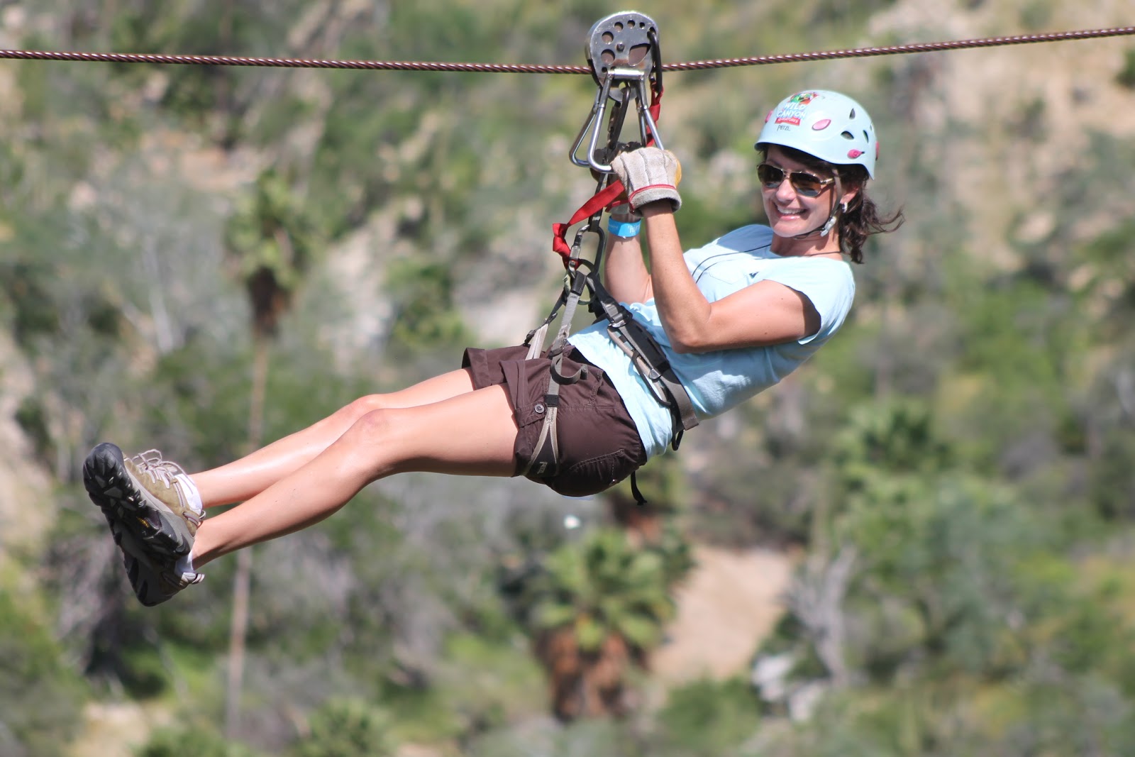 On the Go: Zip Lining and Mountain Climbing...2 Checks Off the Bucket List