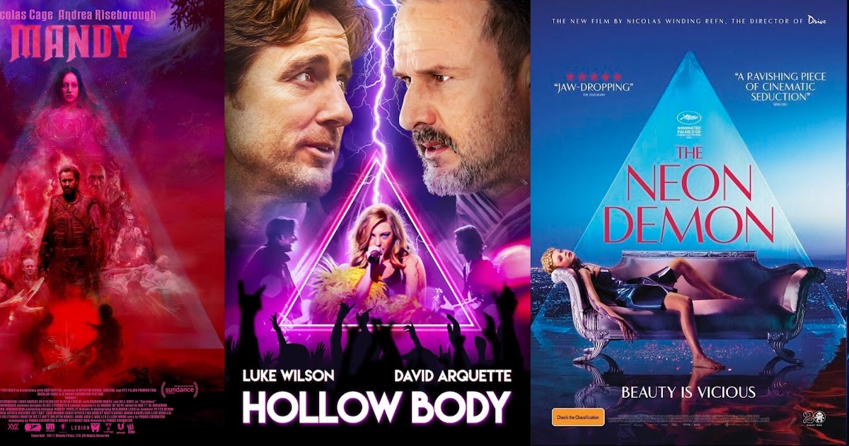 Alien Explorations: A trail of film posters featuring triangles, some ...