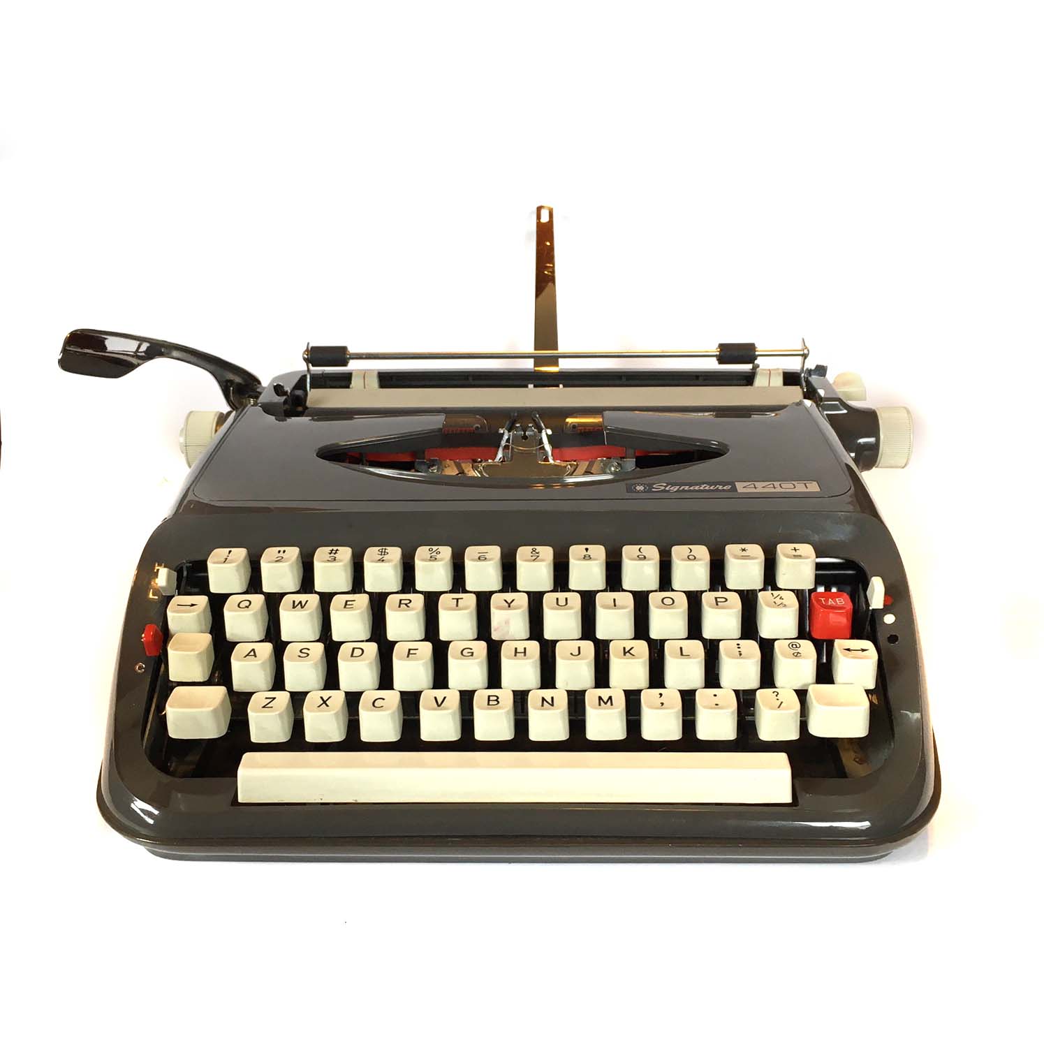 Poem of the day: totem pole & typewriter of the day: Signature 440T ...