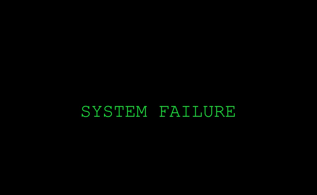 System Failure Wallpaper