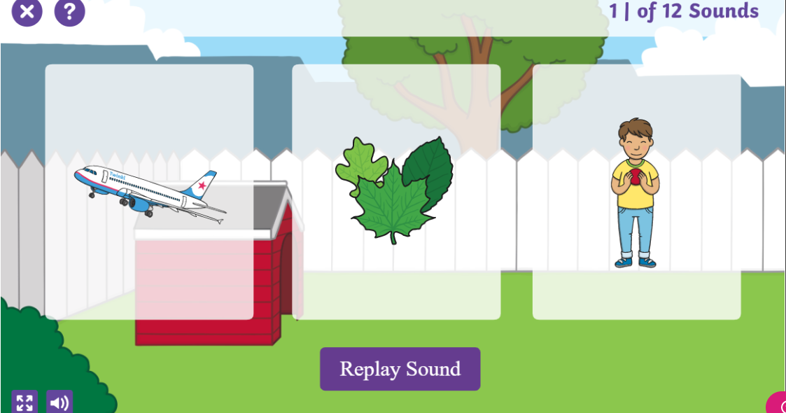 OUR WAY TO LEARN ENGLISH: WHAT'S THAT SOUND GAME (SENSES)