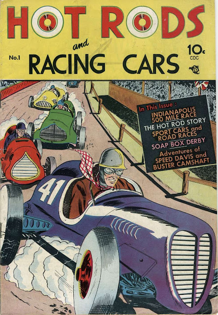 DIGITALIKA COMICS HUB: Hot Rods and Racing Cars ( 1951 ) 80 COMICS