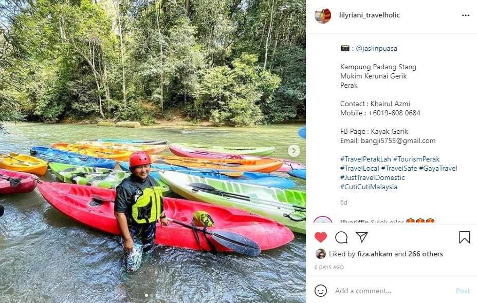 Travelholic: River Kayaking at Sg Beruk in Gerik, Perak