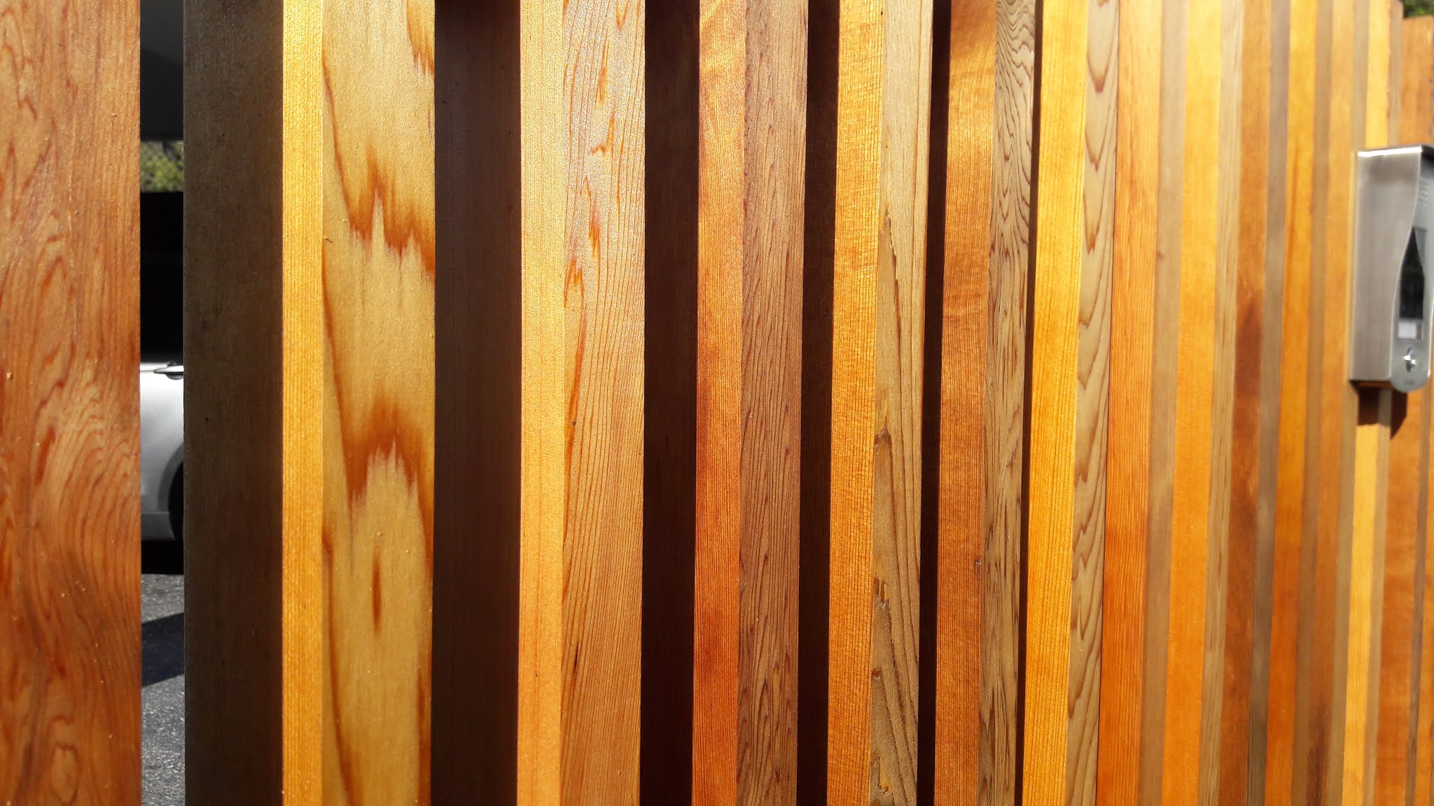 Ironman Fencing: Timber batten fence or gates on Steel frame