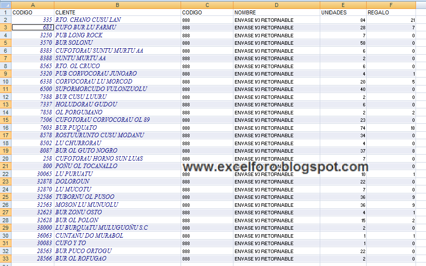 Eliminar filas en blanco en hojas de Excel. | EXCEL FORO: Un blog de Excel Eliminar filas en blanco en hojas de Excel. | EXCEL FORO: Un blog de Excel