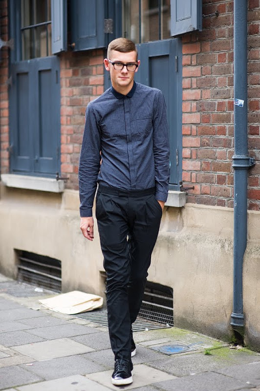 The London Style: London Boy Style, simple but perfect
