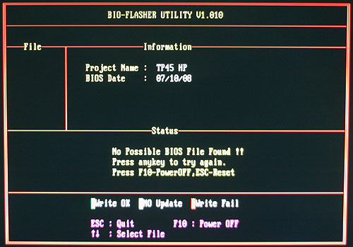 Guia de atualização de BIOS