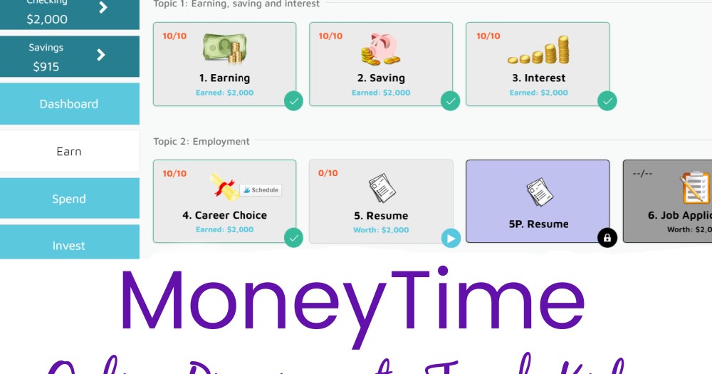 Online Program to Teach Kids about Money - Life with Moore Babies