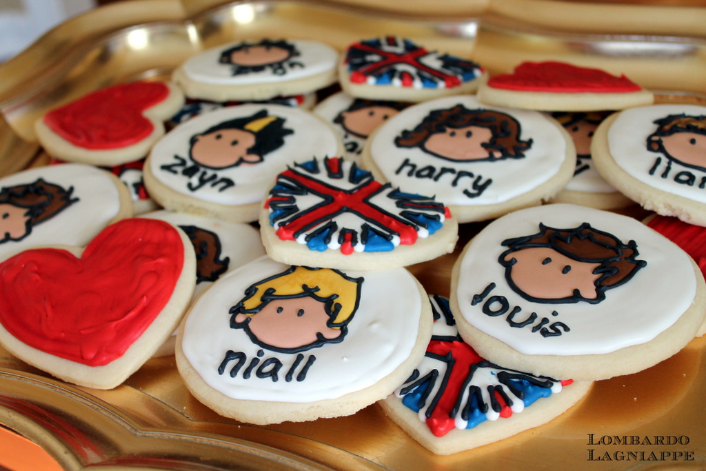 Lombardo Lagniappe: One Direction Sugar Cookies