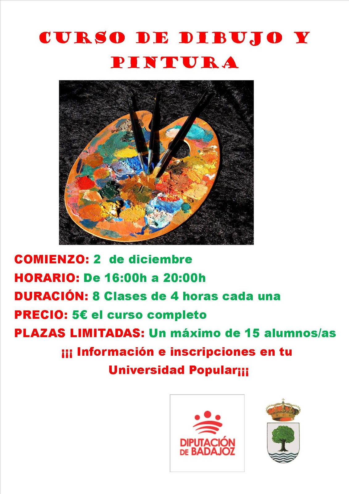 CURSO DE DIBUJO Y PINTURA
