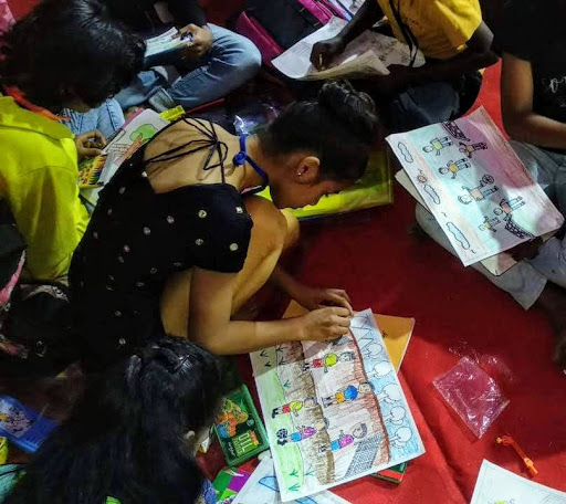Drawing Competition Inter NGO - Saraswati Pooja 2020 ~ Trishul, (Non ...