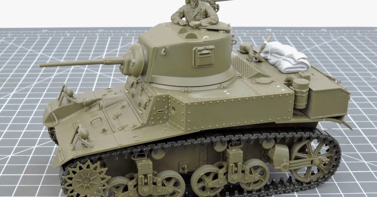 Pete's Model World : Tamiya M3 Stuart, A Speed Build!