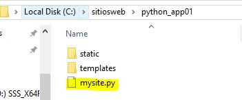 Implementación de aplicaciones web Python (Flask) en Windows Server ...