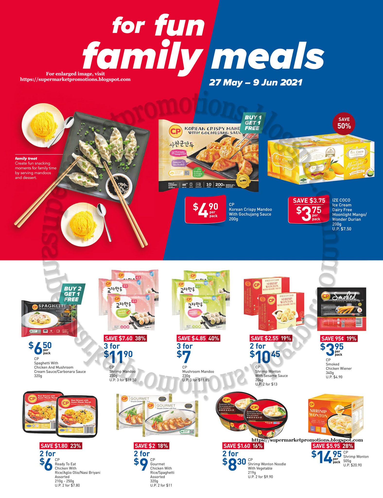 NTUC FairPrice Fun Family Meals Promotion 27 May - 09 June 2021 ...