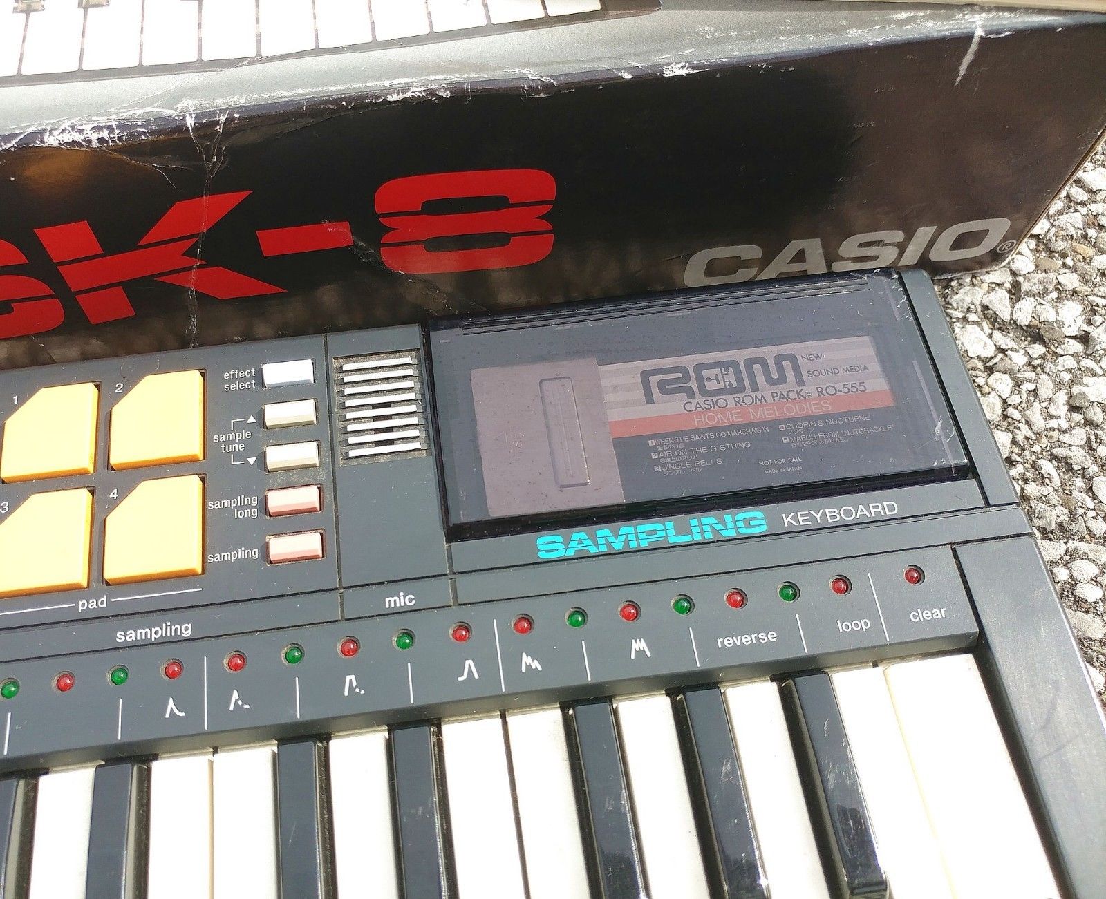 MATRIXSYNTH: Casio SK-8 Sampling Keyboard Synthesizer