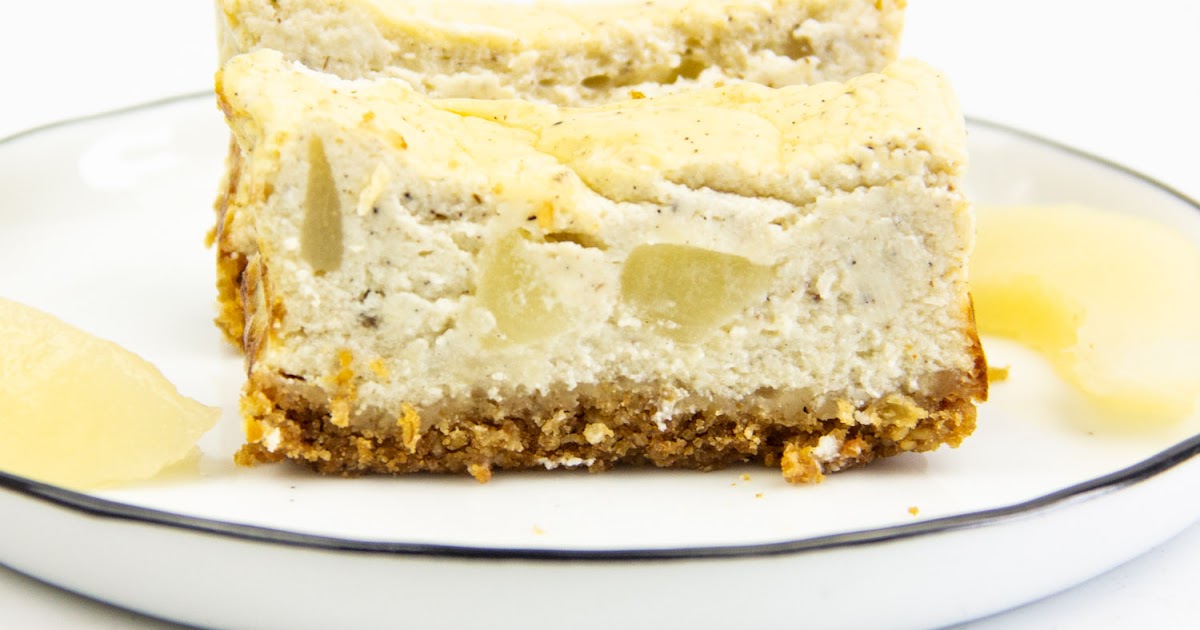 Pear-Vanilla Quark Cake