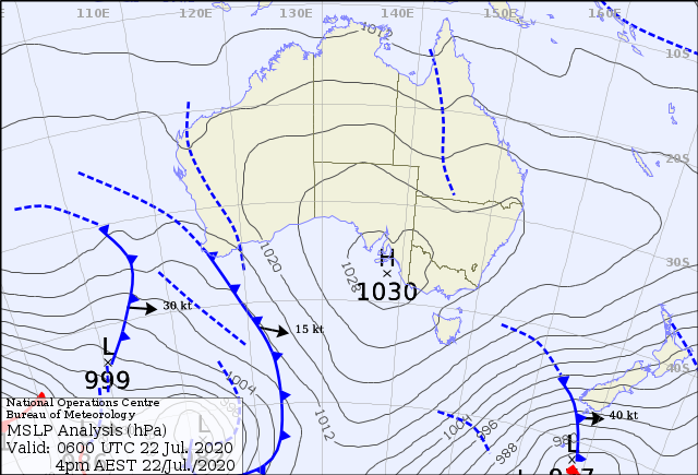 Weather information for Perth: 7 day weather forecast
