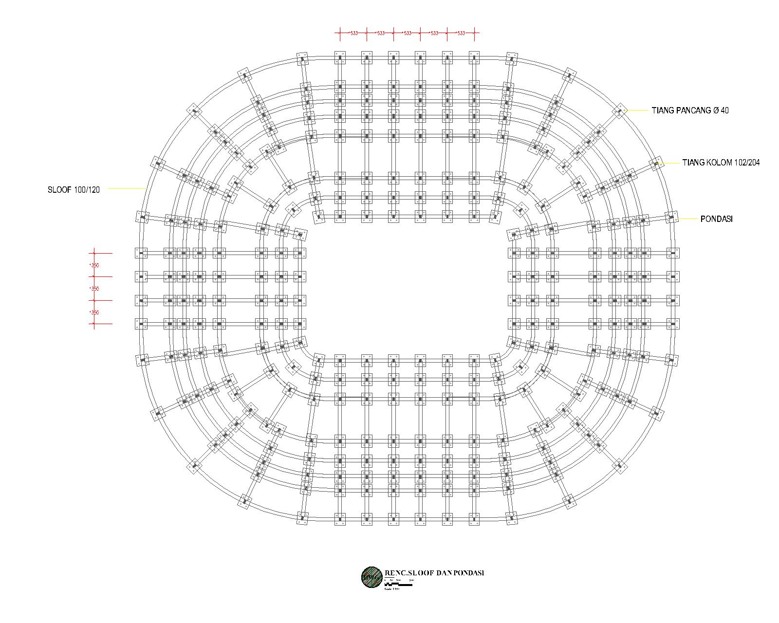 ARSITEKTUR MODERN: Arsitektur Modern "STADION"