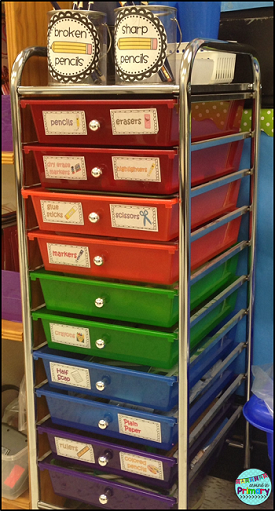 4 Ways to Use Drawer Organizers in Your Classroom | Hanging Around In ...