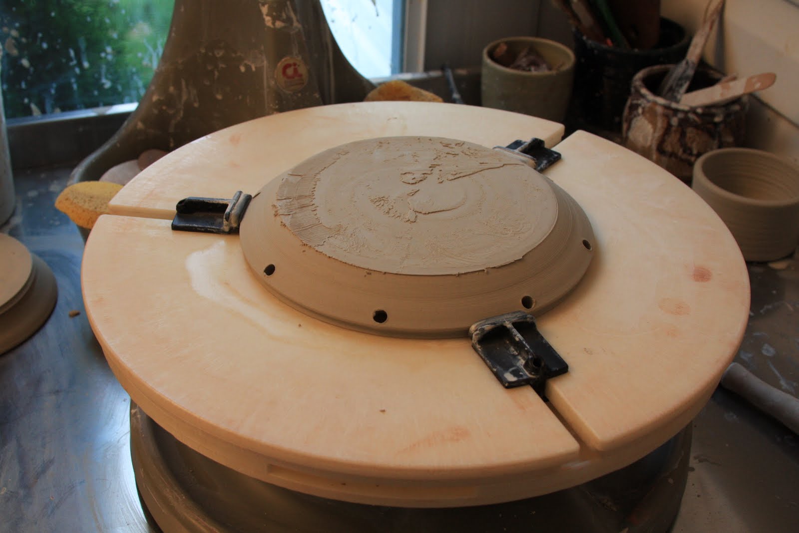 Kristina's Handmade Ceramics & Jewelry: Making Ceramic Pottery: Trimming