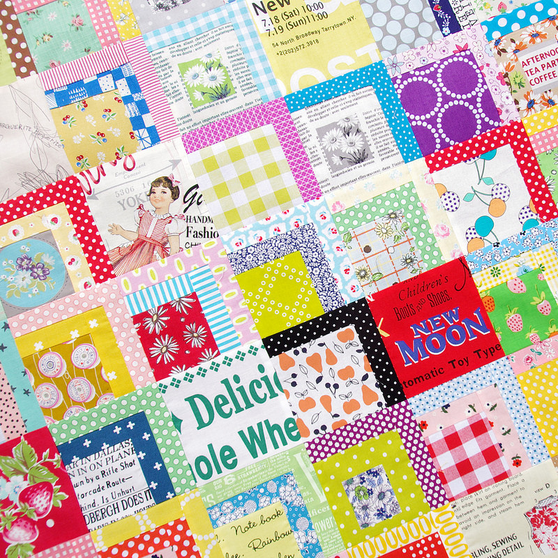 A Color Splash Quilt - Work in Progress | Red Pepper Quilts | Bloglovin’