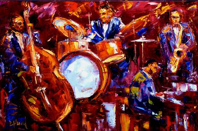 Daily Painters Abstract Gallery: Abstract Impressionist Art, Jazz ...
