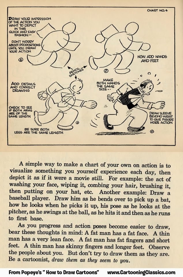 Ominous Octopus Omnibus: POPEYE'S HOW TO DRAW CARTOONS - Joe Musial - 1939